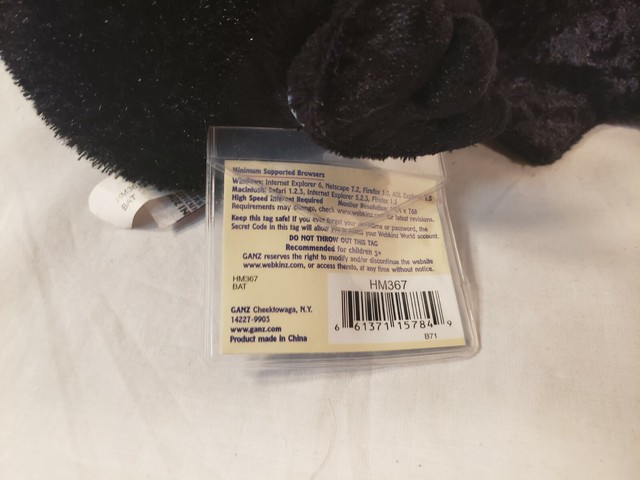 Webkinz Bat for sale online | eBay