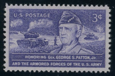 US Stamp #1026 Gen. George S. Patton 3c - PSE Cert - SUP 98 - MNH - SMQ ...