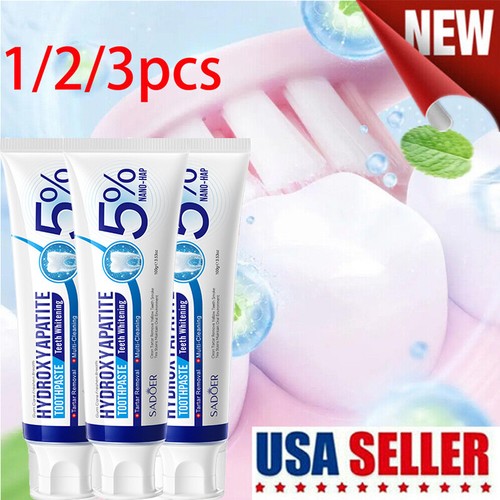 Hydroxyapatite Toothpaste Remove Yellow Tooth Stains For Sensitive ...