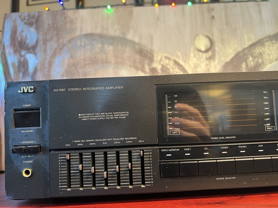 JVC AX-R97 Stereo Integrated Amplifier 7 Band Equalizer (Tested ...