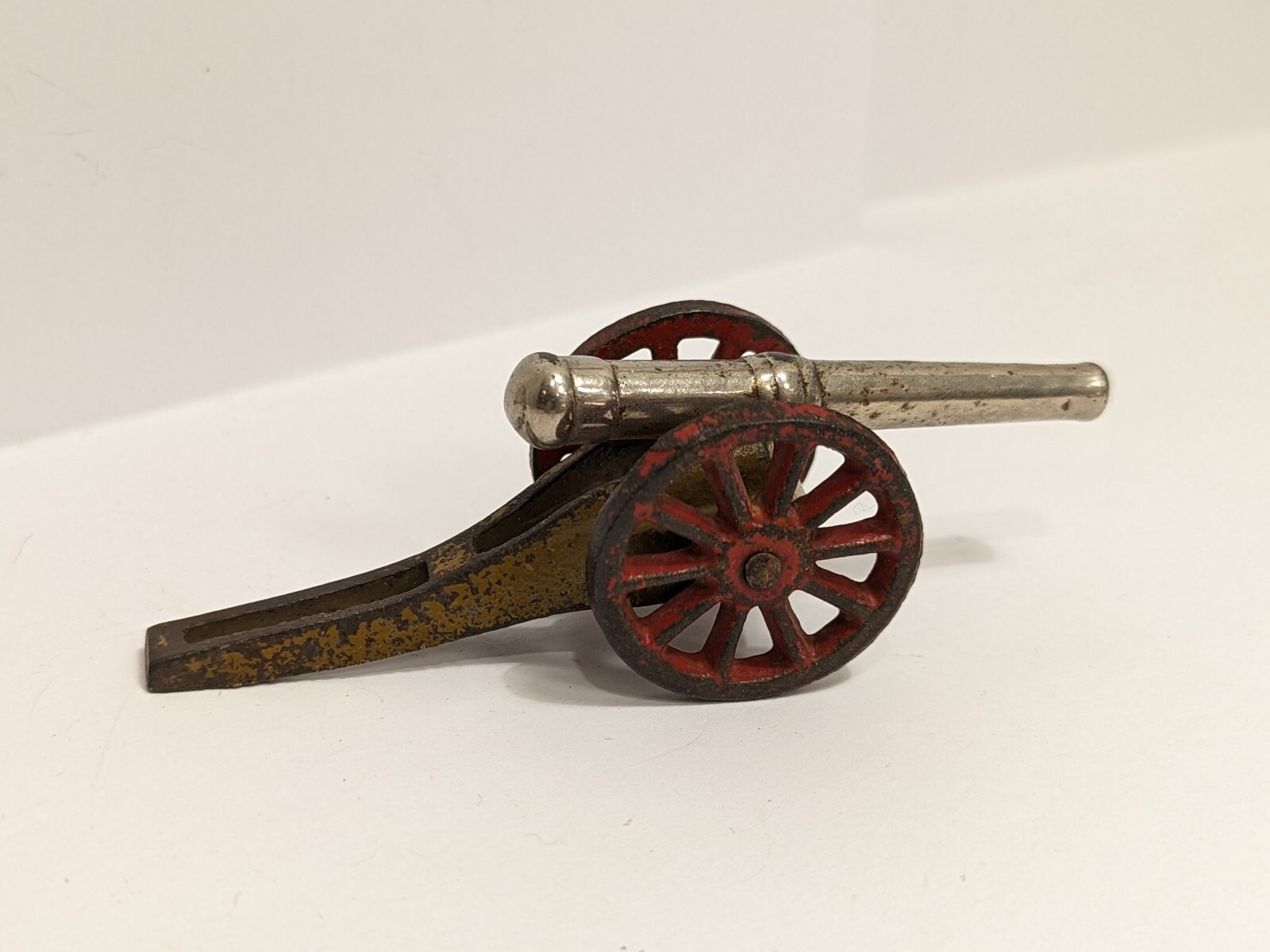 Vintage Barclay Manoil Cannon Miniature in Wheeled Base | eBay