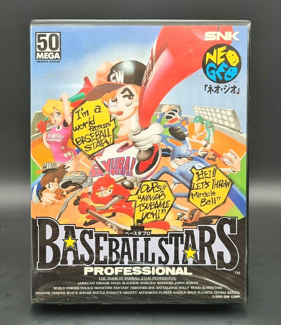 Baseball Stars Professional NEO GEO - Prix - Photo - Présentation