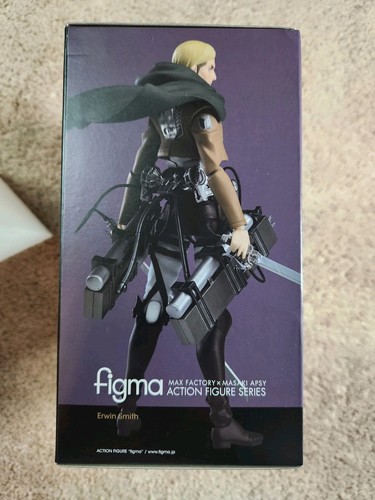 Max Factory Figma no.446 Erwin Smith - Attack On Titan Goodsmile Company NEW | eBay