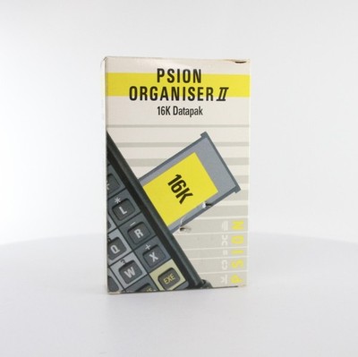 Vintage Psion 16k Datapak for Organiser II - Made in U.K. | eBay