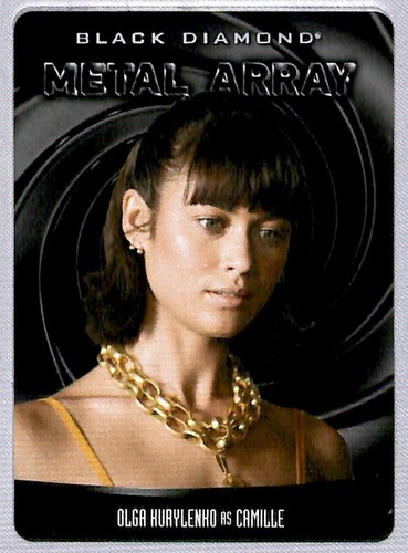 2024 Black Diamond James Bond Metal Array Olga Kurylenko as Camille #M ...