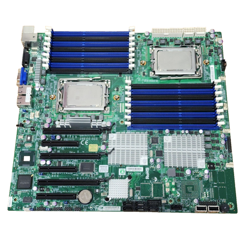 Supermicro H8DGI-F Dual Socket Motherboard + 2x AMD Opteron 6376 CPUs ...