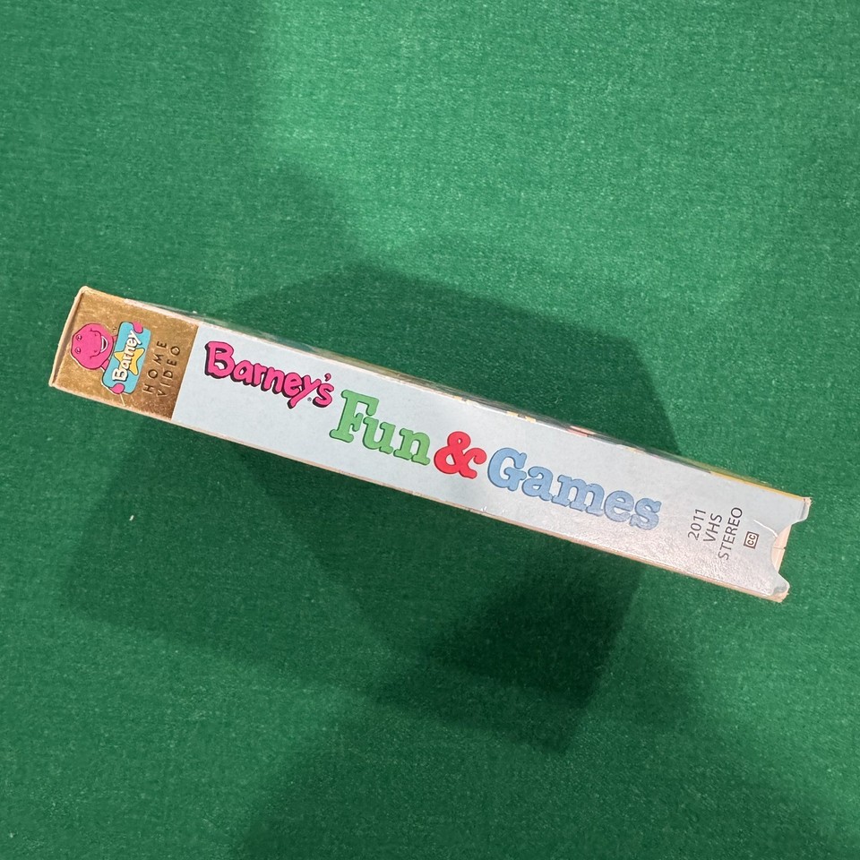 Barney's Fun & Games Classic Collection VHS 1996 | eBay