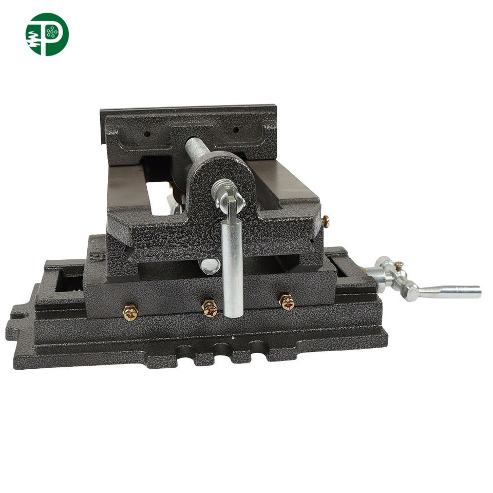 Heavy Duty 6" Cross Drill Press Vise Slide Metal Milling 2 Way Machine ...