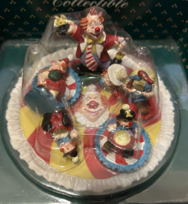 Vintage Ranger International Miniature Circus Clowns Tea Party Set 1995 ...