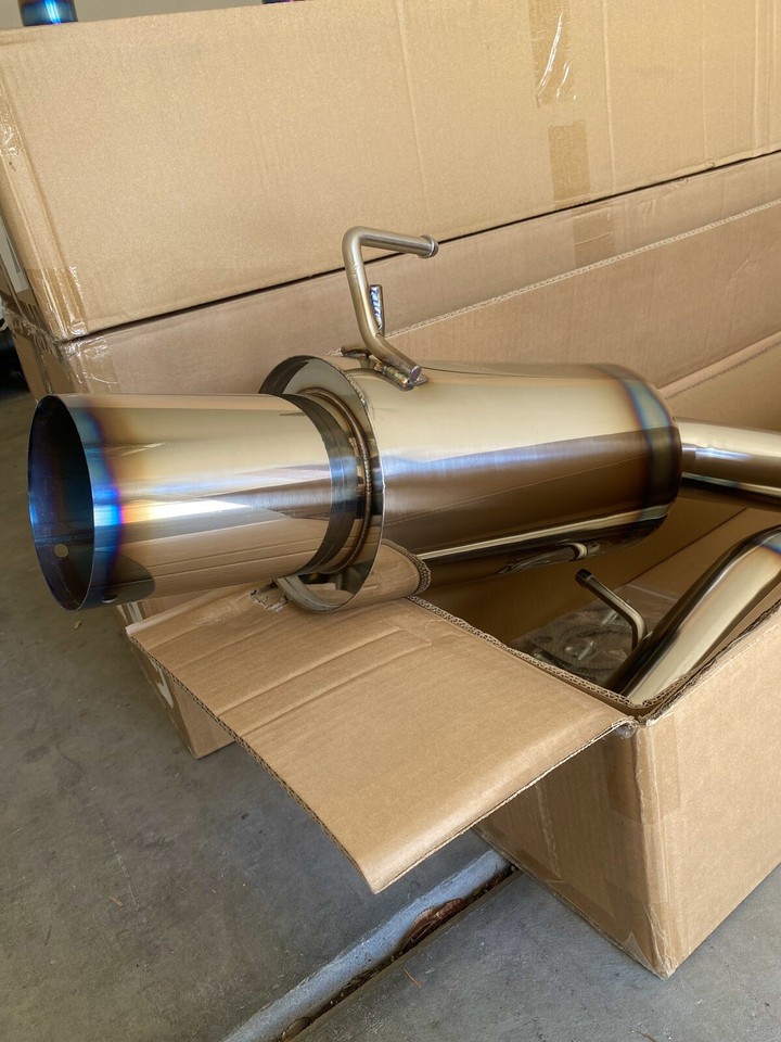 Custom Single Exit Exhaust For (350z/G35/G37/Q50) 350z Parts, G37 Parts ...