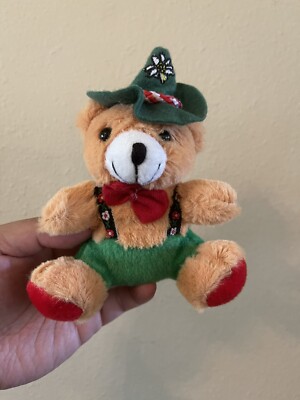 Vintage Rare Boy German Yodeling Plush Teddy Bear Works Great!! | eBay