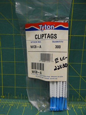 Hellermann Tyton Clip-Tags Wire Marker Letter "A" *Lot of 300* 16ga to ...
