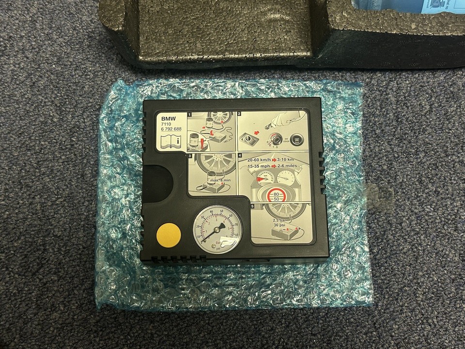 BMW Genuine Tire Inflating Compressor System BRAND NEW 71106792688 ...