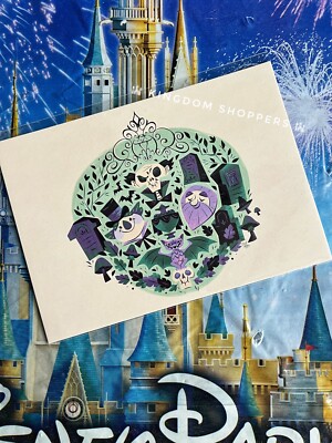 Disney Parks WonderGround Caley Hicks Haunted Mansion Ghosts 5x7 ...