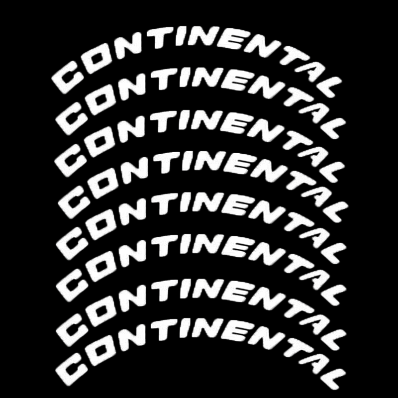 Continental Tire Logo White
