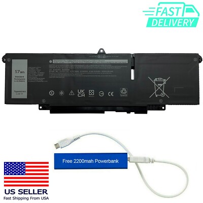 66DWX REPLACEMENT BATT FOR LATITUDE 7340 7440 7640 57WH 86D0Y JNYT4 ...