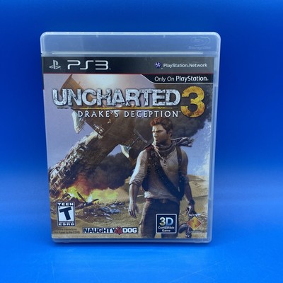 Uncharted 3: Drake's Deception (Sony PlayStation 3, 2011) PS3 Complete ...