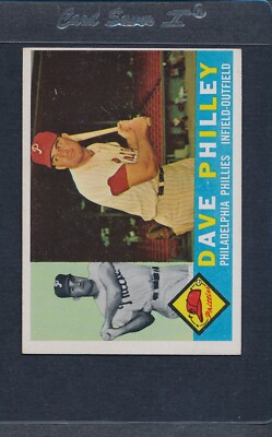 1960 Topps #052 Dave Philley Phillies VG/EX *8597 | eBay