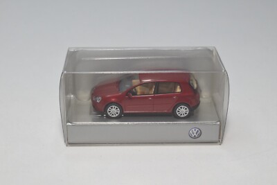 B8 1:87 WIKING VW VOLKSWAGEN GOLF MET. MAROON DEALER BOX MIB | eBay