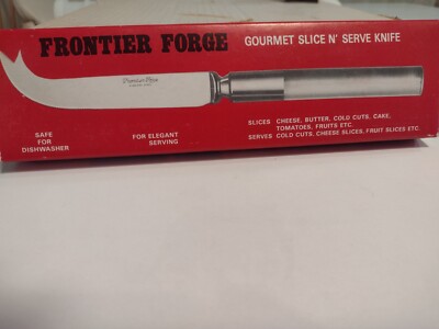 Vintage Frontier Forge Gourmet Slice N' Serve Knife With Box | eBay