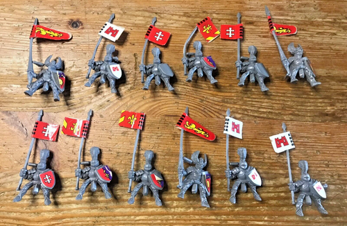 1992 Battle Masters Game Horse Riders 12 Mounted Figures Replacement ...