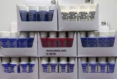 Microscale Set Sol Decal Solution New 1 Fluid Ounce 30ml Bottle Mr ...