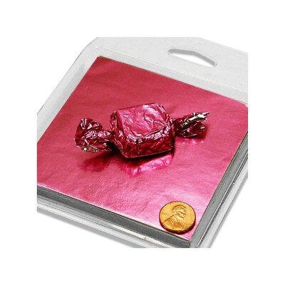 Pink Candy Wrappers - Foil - Square - 3in. x 3in. - 125 Pcs ...