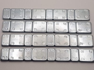 Stick on Weights Suitable For Model Trains - 32 Weights (16 x 5g & 16 x ...