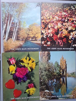The Louis Allis Messenger FOUR 1950 & 1951 Issues Ideals Magazine-like ...