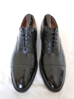 Alden 907 Straight Tip Bal Oxford (Black Calf) Men's sz 10 Alden 907 Straight Tip Bal Oxford (Black Calf) Men's sz 10