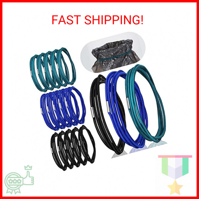 Trash Can Bands Rubber Garbage Can Bands Litter Box Bands Elastic ...