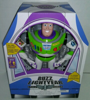 Buzz Lightyear Talking Doll Figure Toy Story Interactive Detectors ...