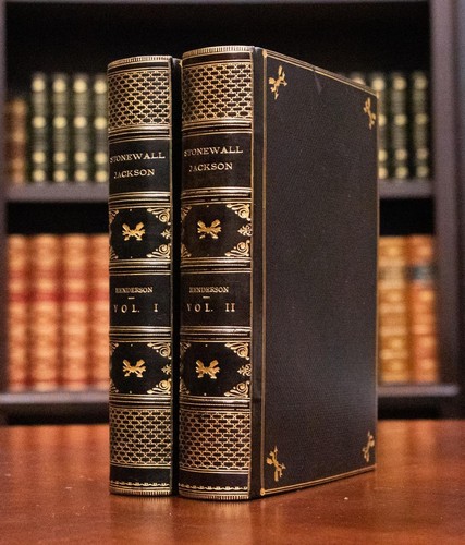 1913 Stonewall Jackson and the American Civil War Fine Leather Binding ...