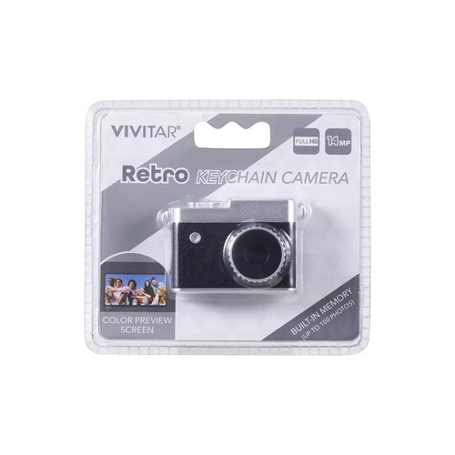 Vivitar Keychain Digital Camera-Black, Micro SD Card, Prime Lens | eBay