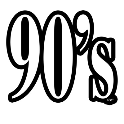 2 x Car Stickers - 90s Decal Bumper Boat Bike Truck Laptop Window ...