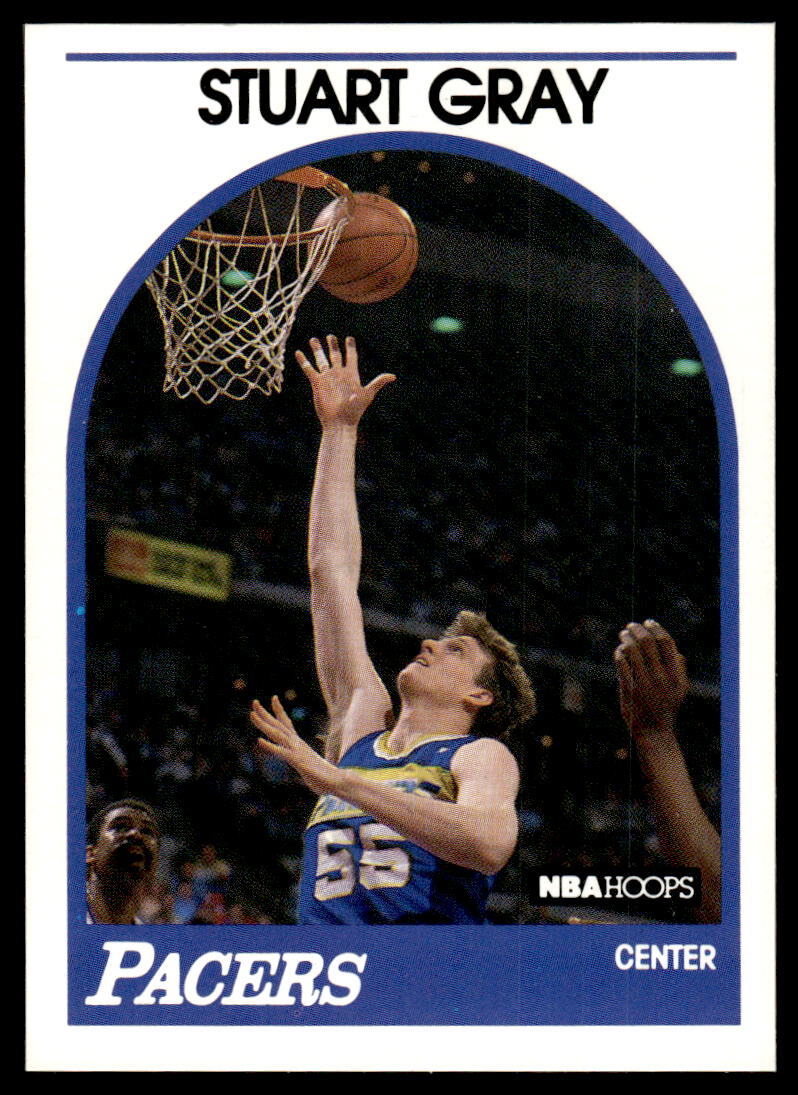 1989 Hoops #253 Stuart Gray - Indiana Pacers | eBay