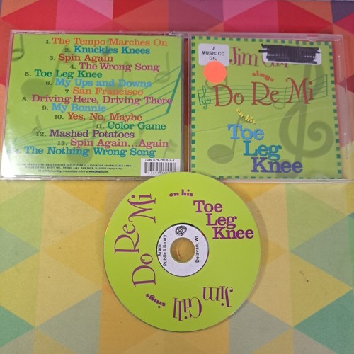 Jim Gill Sings Do Re Mi on his Toe Leg Knee [CD] Jim Gill [*READ* EX ...