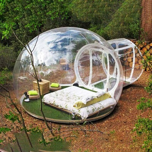 Stargaze Outdoor Single Tunnel Inflatable Bubble Camping Tent with ...