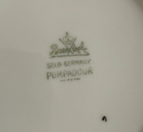 ROSENTHAL SELB GERMANY POMPADOUR BREAD PLATE | eBay
