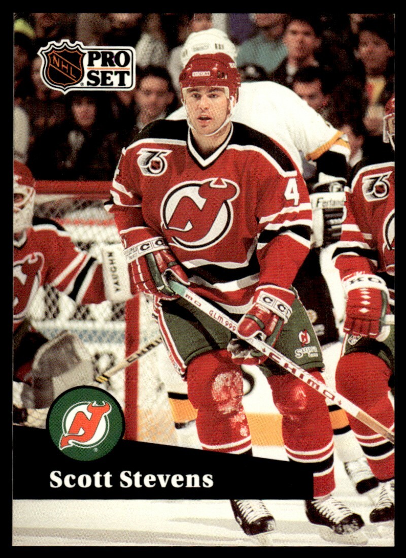1991-92 Pro Set #423 Scott Stevens New Jersey Devils | eBay