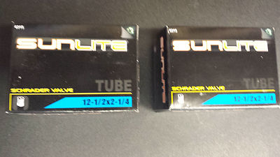 Sunlite Bicycle Tubes ( One Pair) 2 Tubes-12 1/2 X 2 1/4 inch | eBay