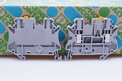 1 Pièce PHOENIX CONTACT Ut 2,5 -mt 3046362 Messertrennklemme, Gris | eBay