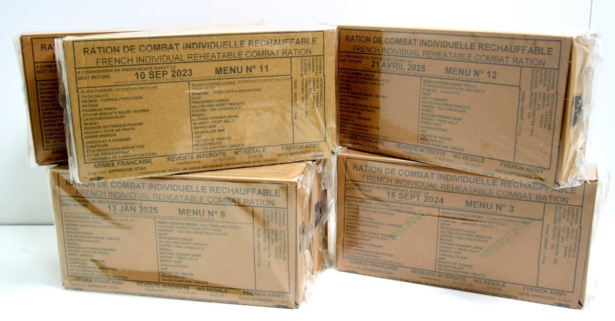 French Military Rations