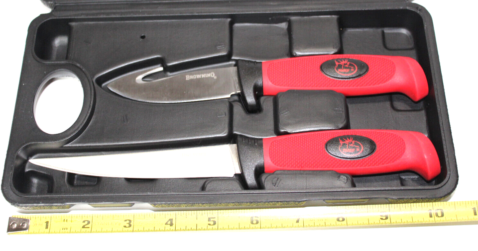 Browning Knife Kit for Hunting RMEF Processing Meat Elk Deer Antelope ...