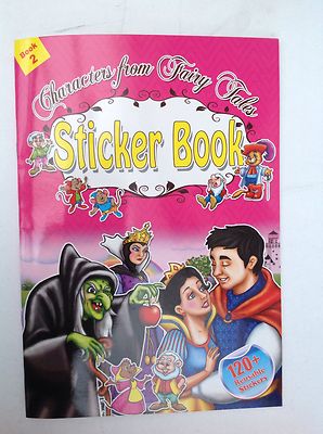 Characters from Fairy Tales, Sticker Book 2 with over 120 reusable ...