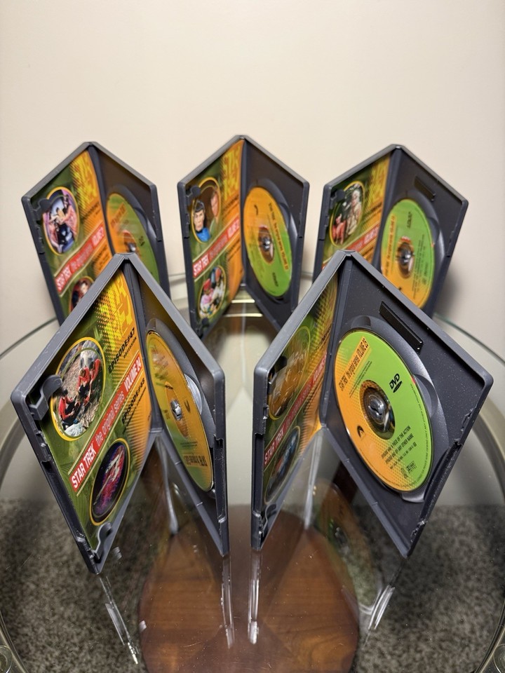 Star Trek Original Series DVD Collection Set Vol 1-40 Complete, Inserts ...