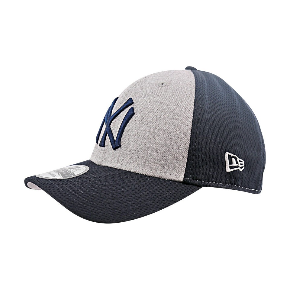 New York Yankees New Era Gray/Navy Throwback 39THIRTY Flex Hat | eBay
