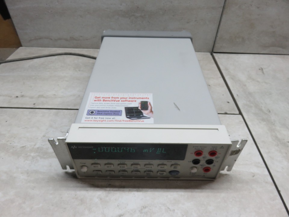 Keysight 34401A 6.5 Digit Bench Digital Multimeter | eBay