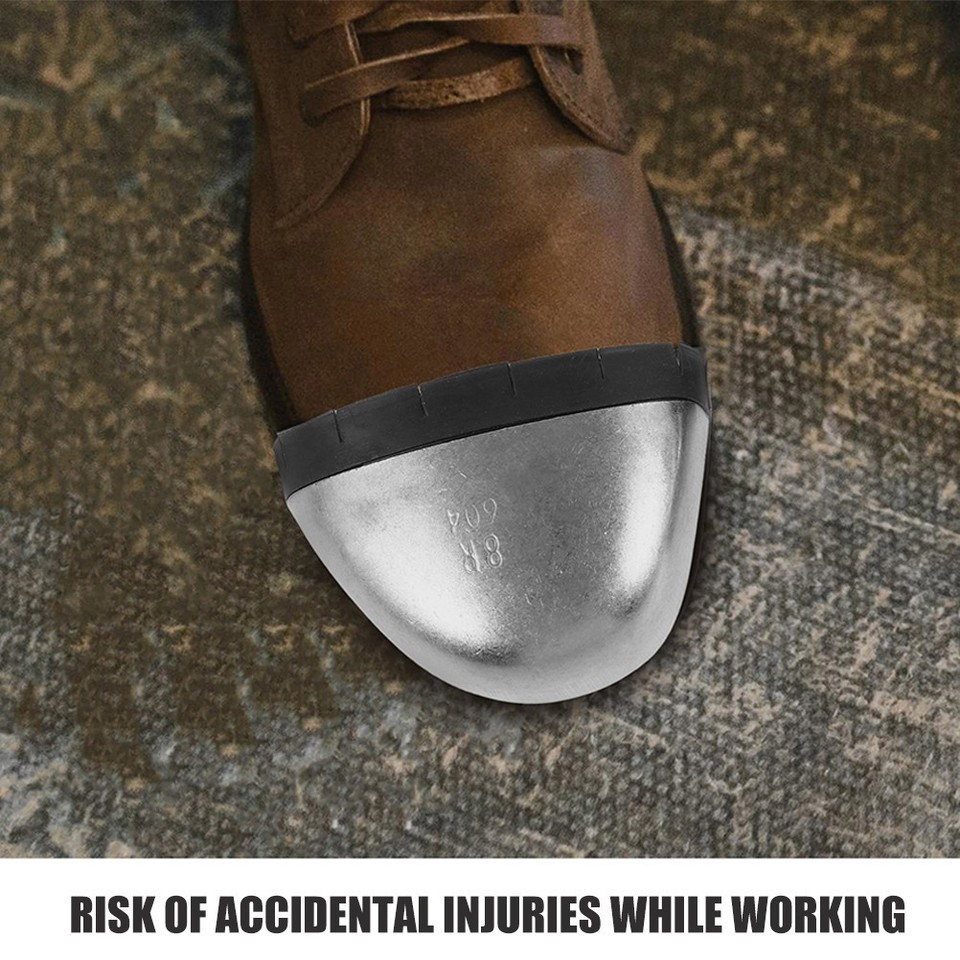 2 Pairs Toe Caps Working Shoe Guards Safety Covers Protective Boot ...