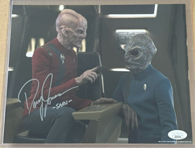 Star Trek Discovery Doug Jones as Captain Saru Autograph 8x10 Photo JSA ...